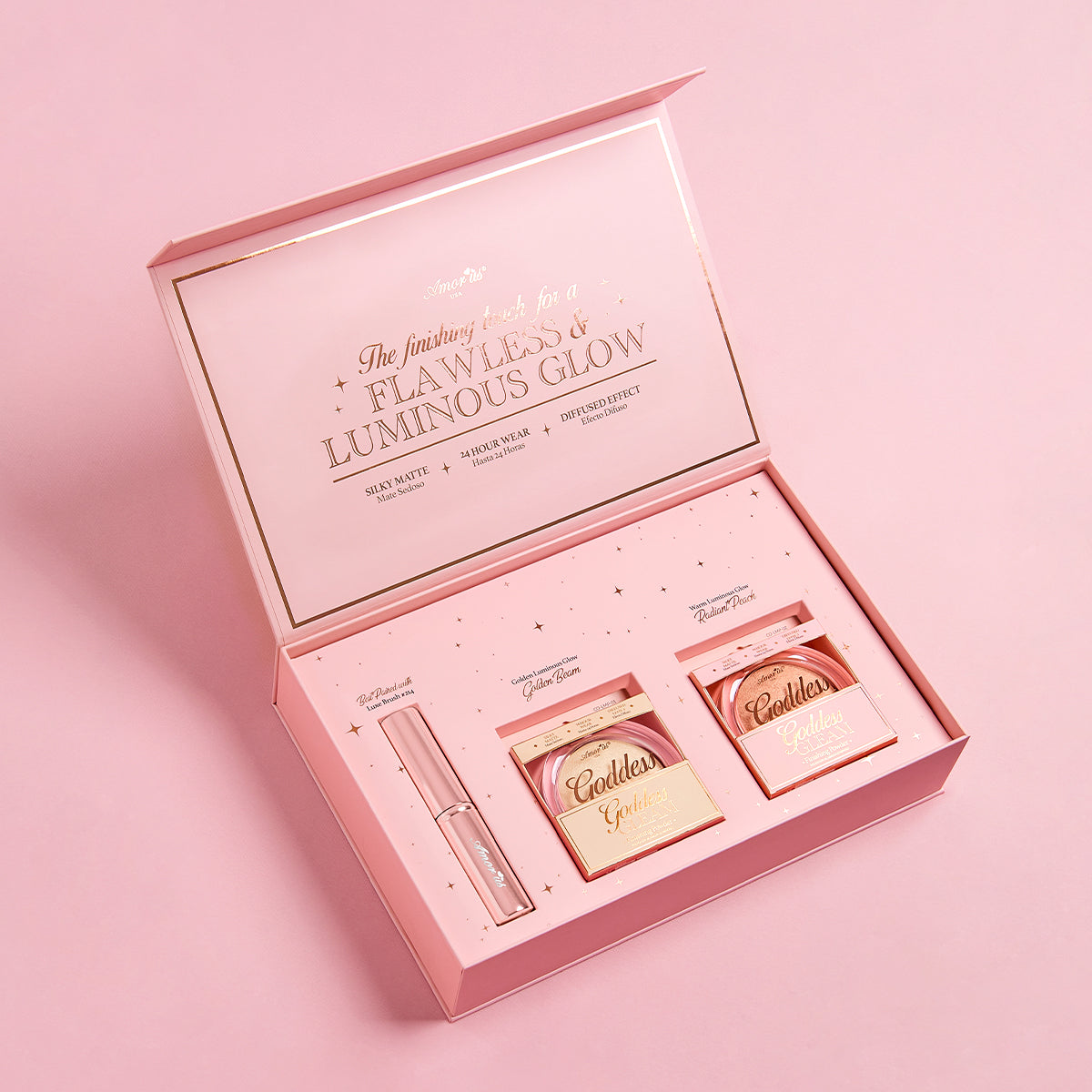 Goddess Gleam Luminous Finishing Powder PR Bundle | Amorus USA