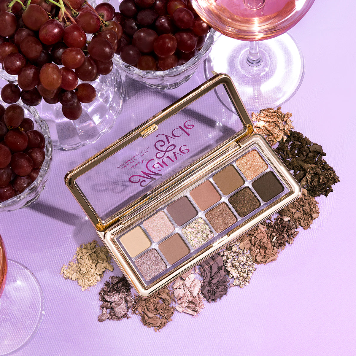 Mauve Cycle - Pressed Pigment Palette | Amorus USA