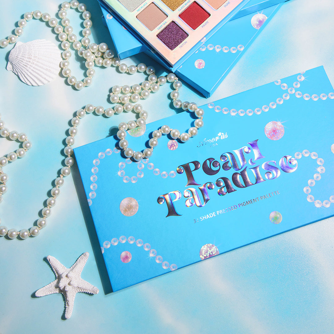 Pearl Paradise - Pressed Pigment Palette | Amorus USA